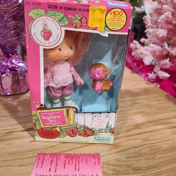 Kenner | Toys | New Vintage 98s Strawberry Shortcake Raspberry Tart ...